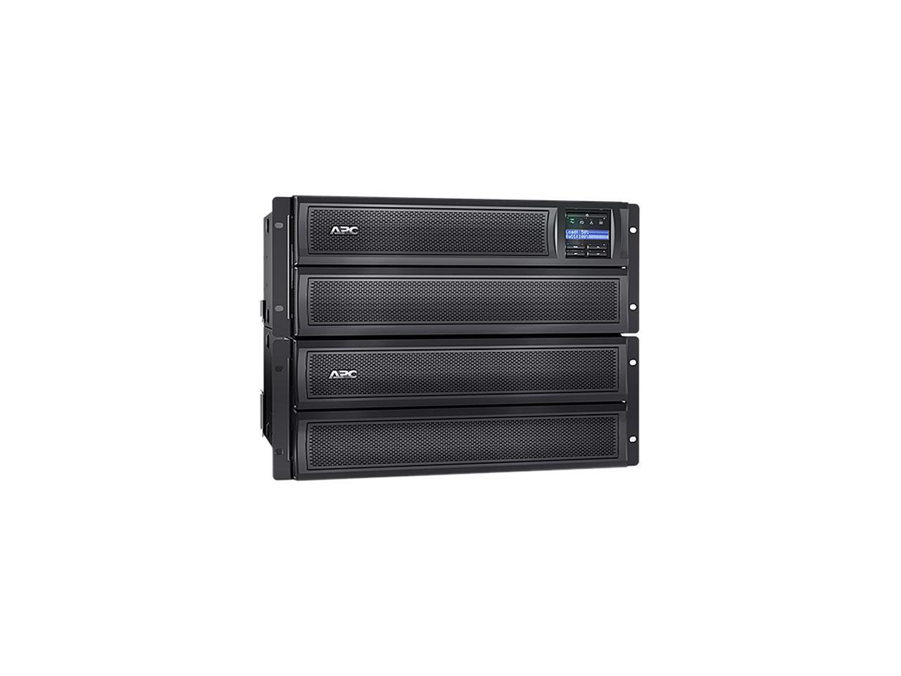 APC UPS, 3000 VA Smart-UPS Sine Wave, Short Depth UPS Battery Backup ...