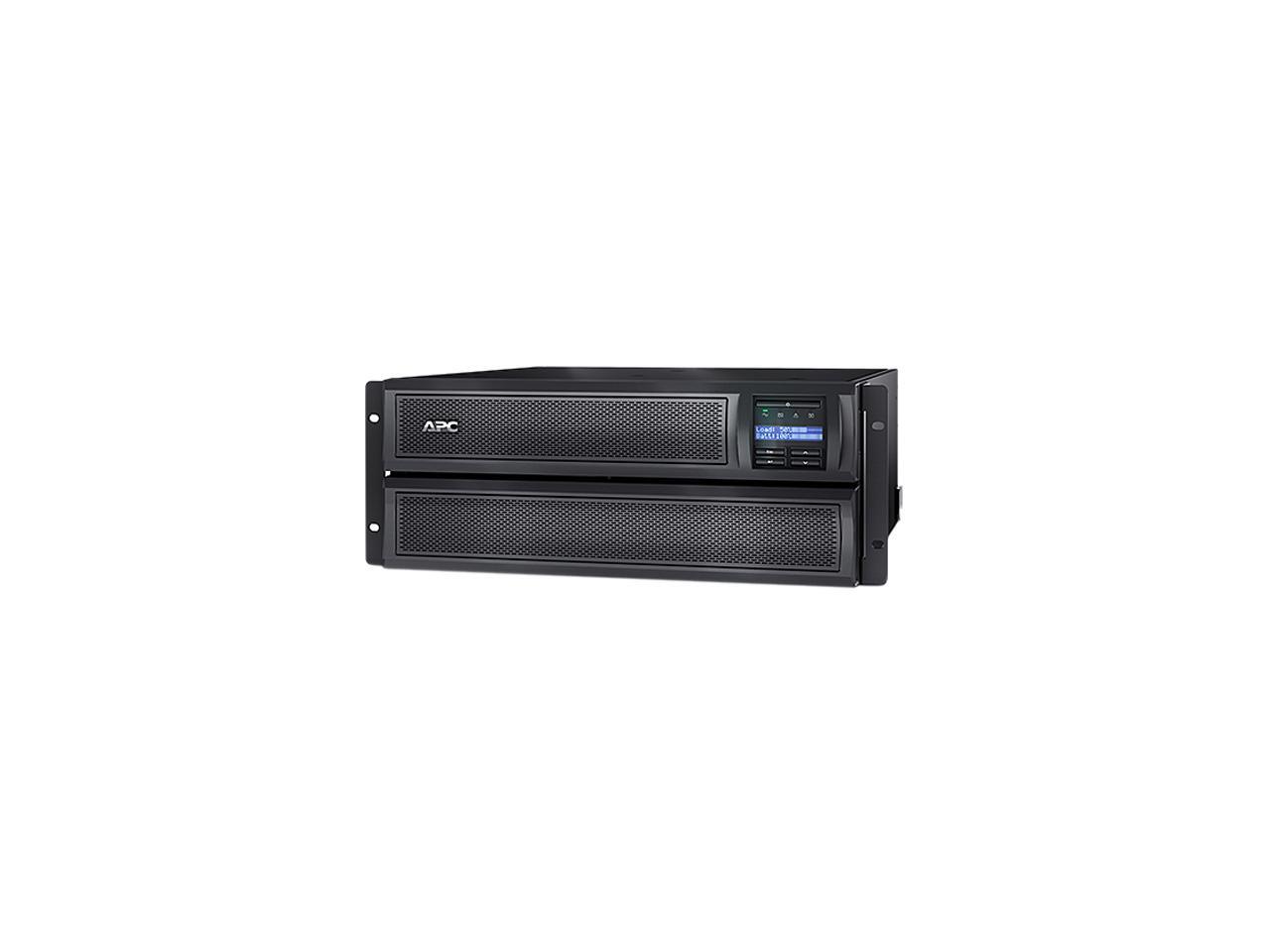 APC UPS, 3000 VA Smart-UPS Sine Wave, Short Depth UPS Battery Backup ...