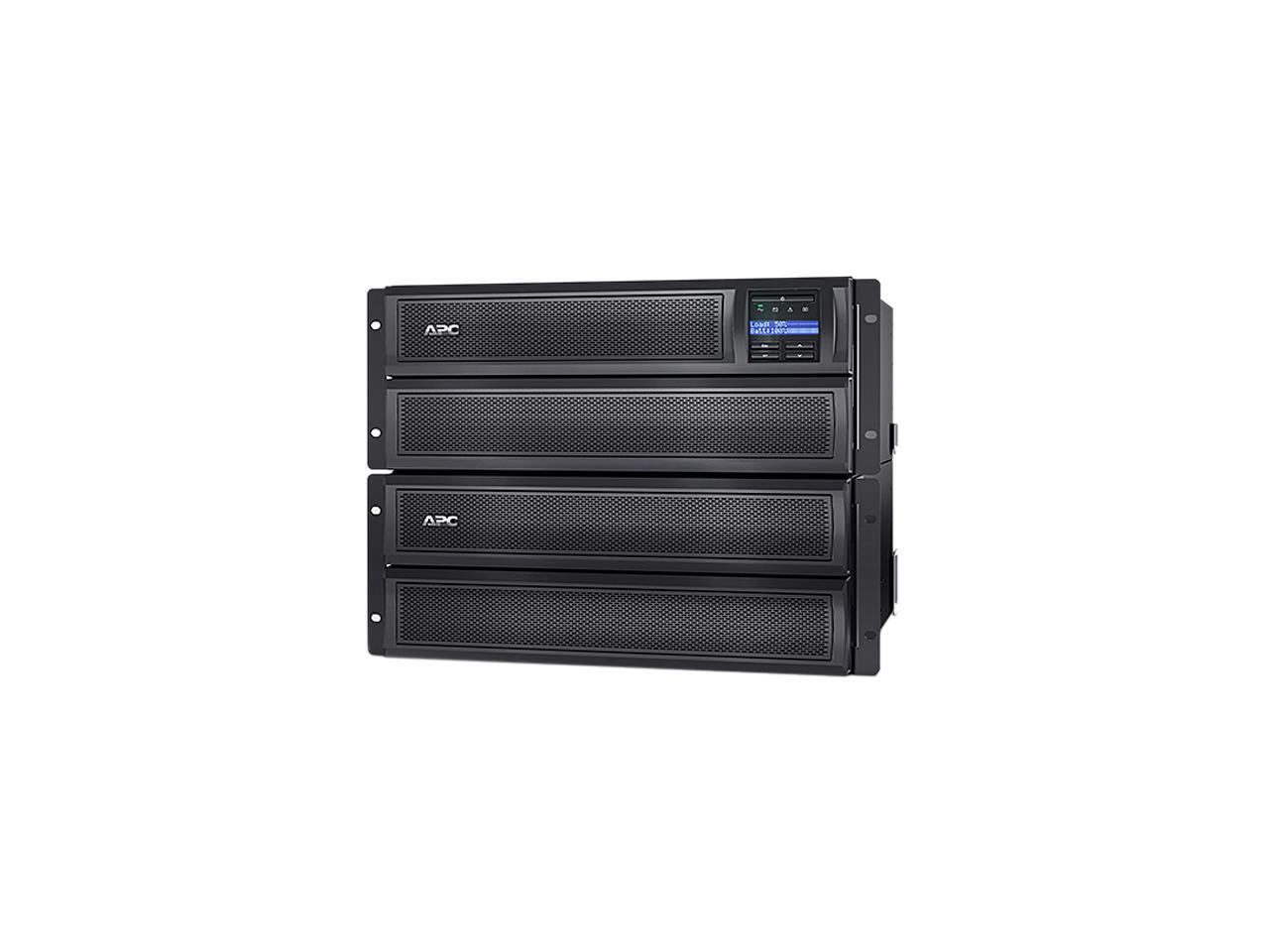 APC UPS, 3000 VA Smart-UPS Sine Wave, Short Depth UPS Battery Backup ...