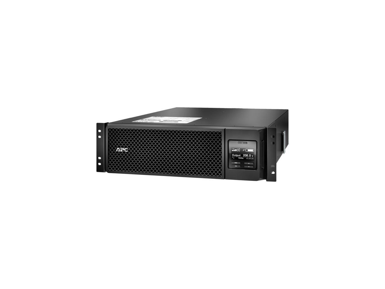 APC SRT5KRMXLT-IEC 5000 VA 4250 Watts 208V Smart-UPS On-Line - Newegg.com