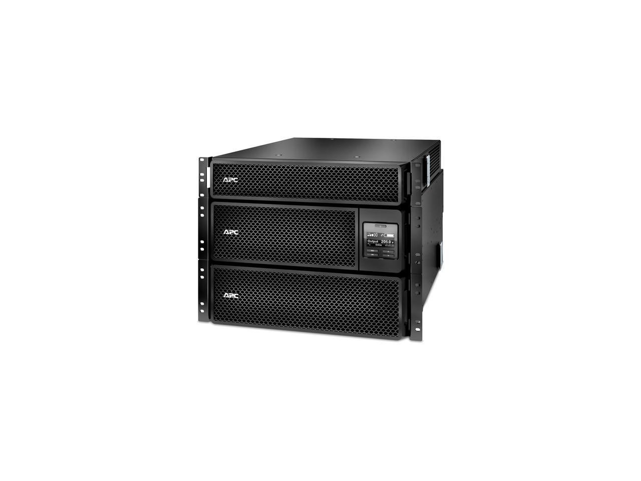 APC Smart-UPS SRT 8kVA RM with 208V to 120V 2U Step-Down Transformer ...
