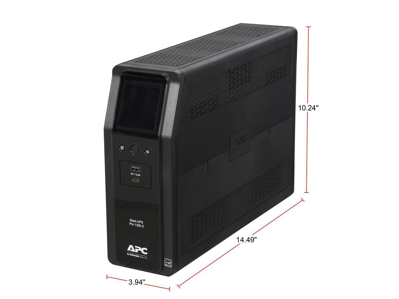 APC BR1000MS 1350 VA Pure SineWave Back UPS Pro Battery Newegg ca