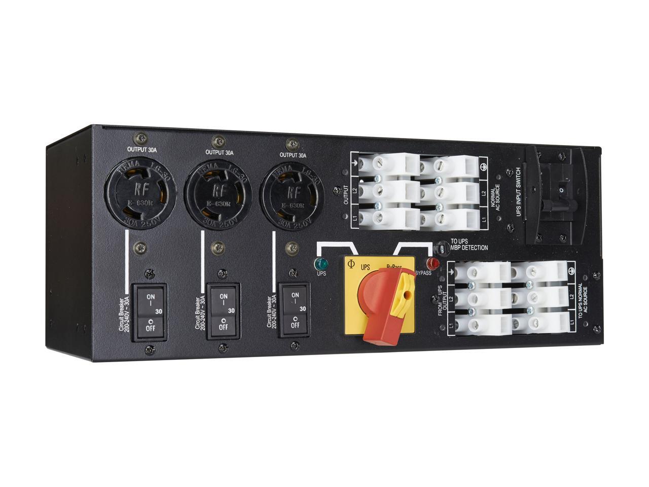 EATON MBP11K208 Rear-Mount 3U 208V Mnt Bypass Module for 8/11KVA 9PX ...