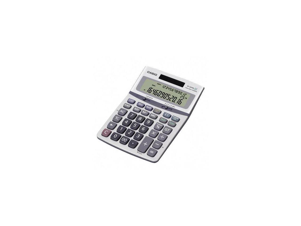 Casio DF-320TM Solar Desktop Calculator With Battery - Newegg.com