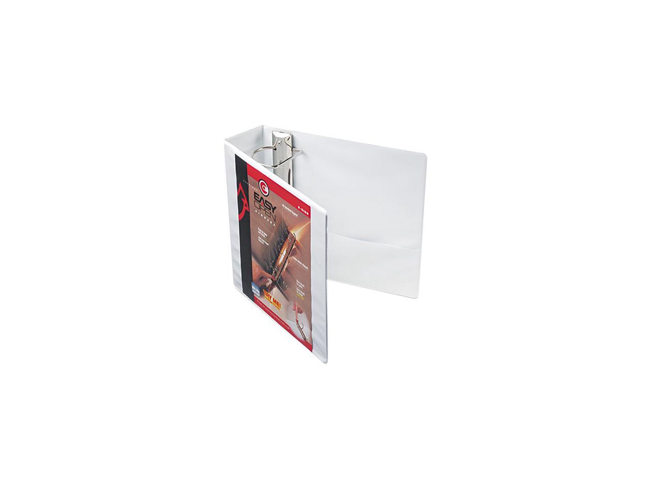 Cardinal 10330 Recycled ClearVue EasyOpen Vinyl D-Ring Presentation ...