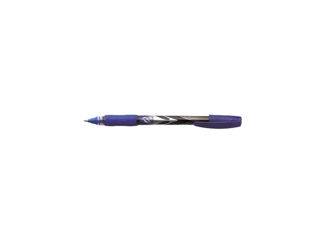 BIC Z4C11-BE Z4+ Roller Ball Stick Pen, Blue Ink, Fine, Dozen - Newegg.com