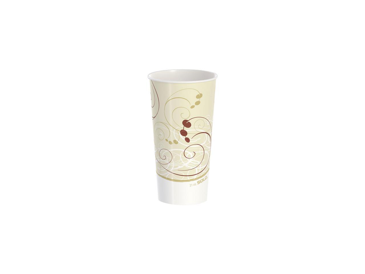 Solo Cup RNP21P-J8000 Double Sided Poly Paper Cold Cups, 21 oz ...