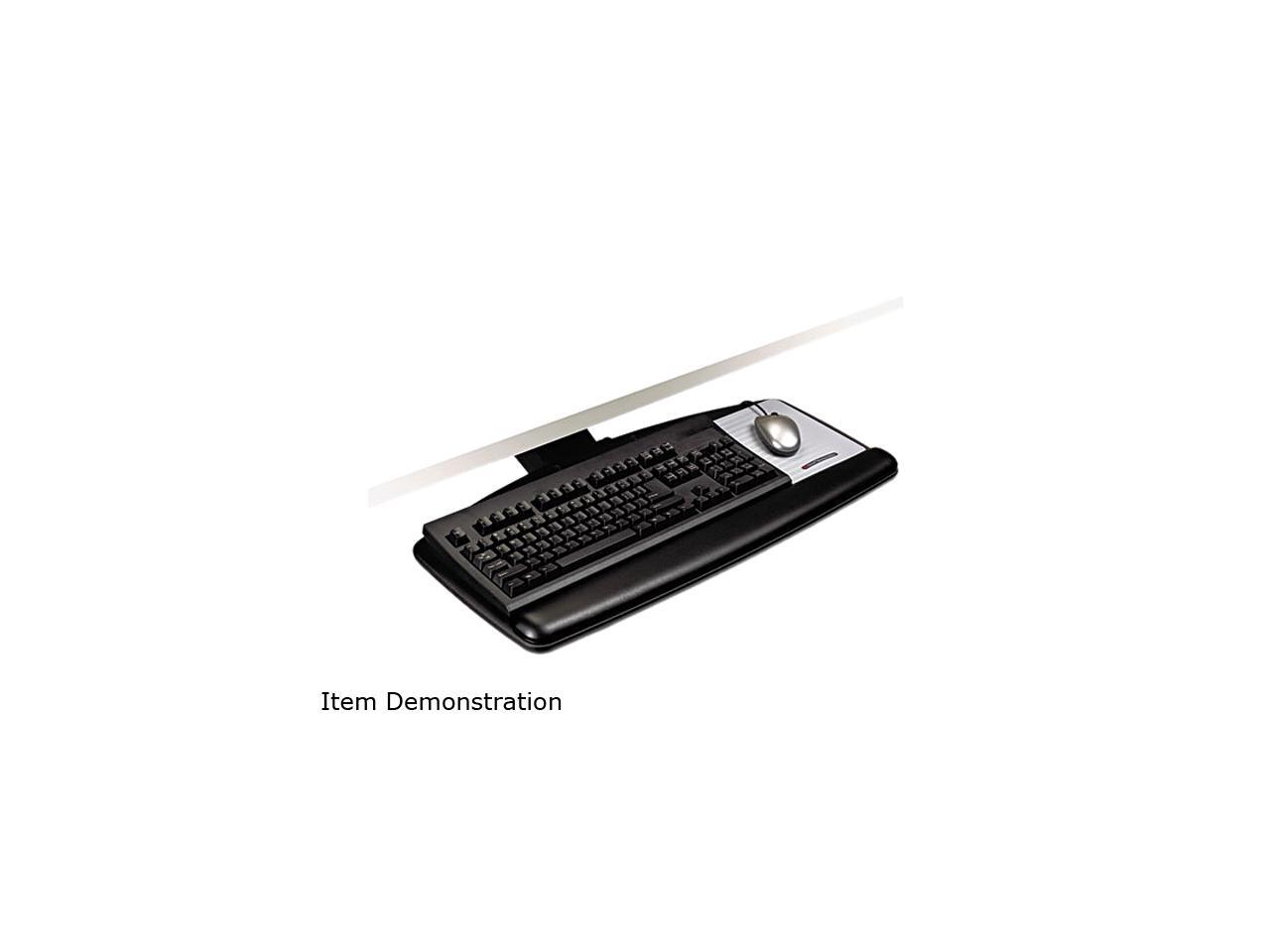 3M Adjustable Keyboard Tray - Newegg.com