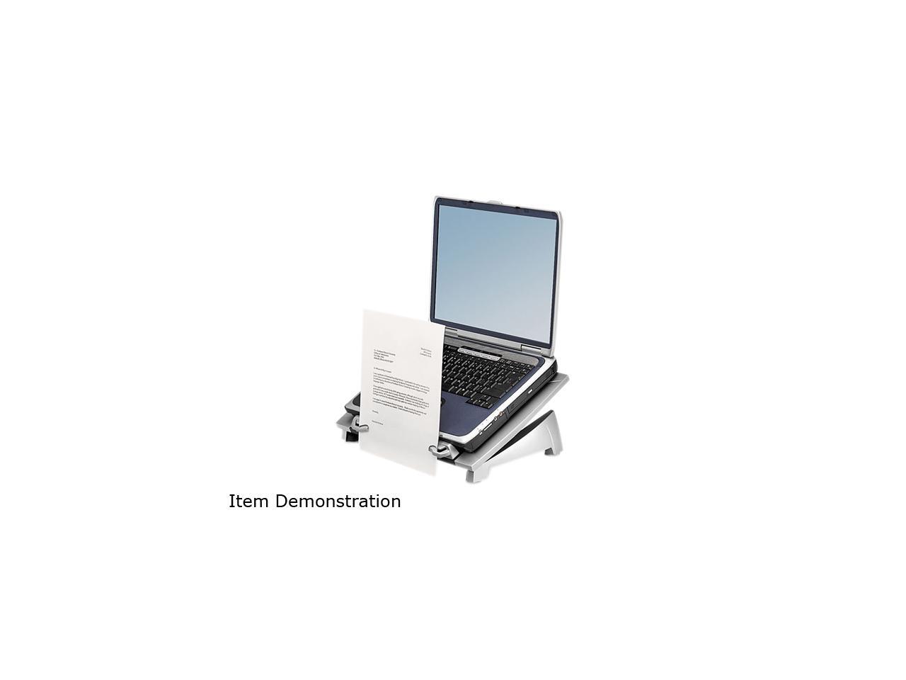 Fellowes 8036701 Office Suites Laptop Riser Plus, Copyholder, 15 1/8 x ...