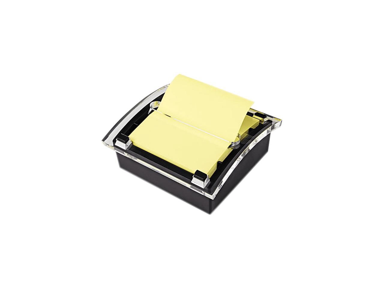 Post-it Pop-up Notes DS330-BK Clear Top Pop-up Note Dispenser for 3 x 3 ...