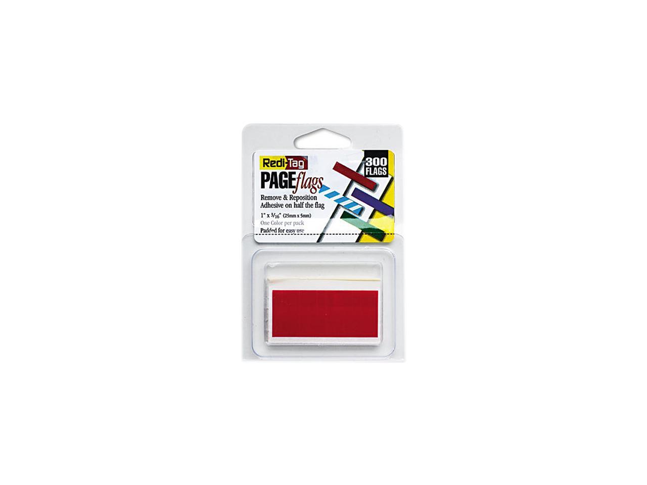 Redi-Tag 20022 Removable/Reusable Page Flags, Red, 300/Pack - Newegg.com