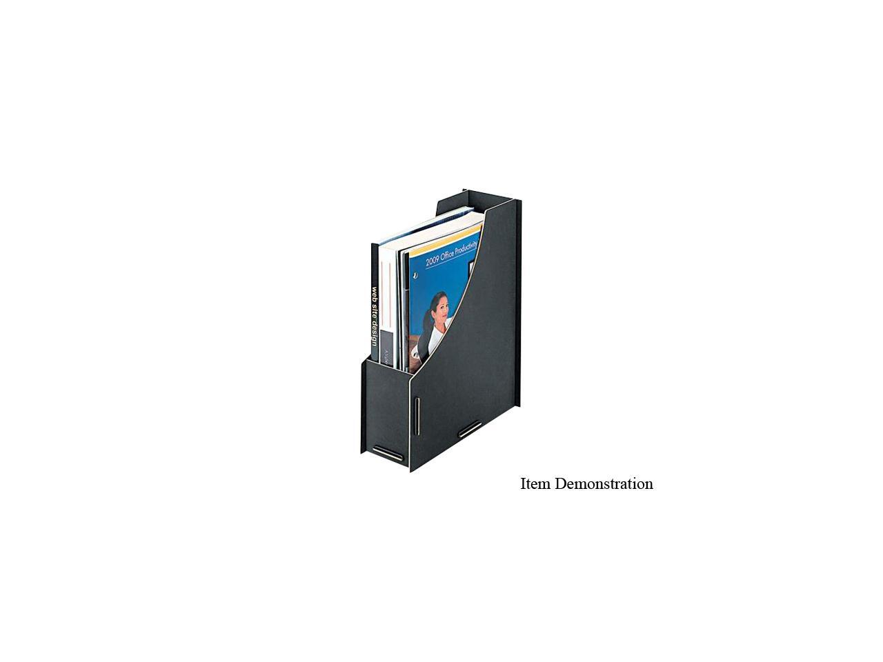 Fellowes Recycled Large Magazine File, 12 1/4 x 4 1/2, 10 1/16, Black ...