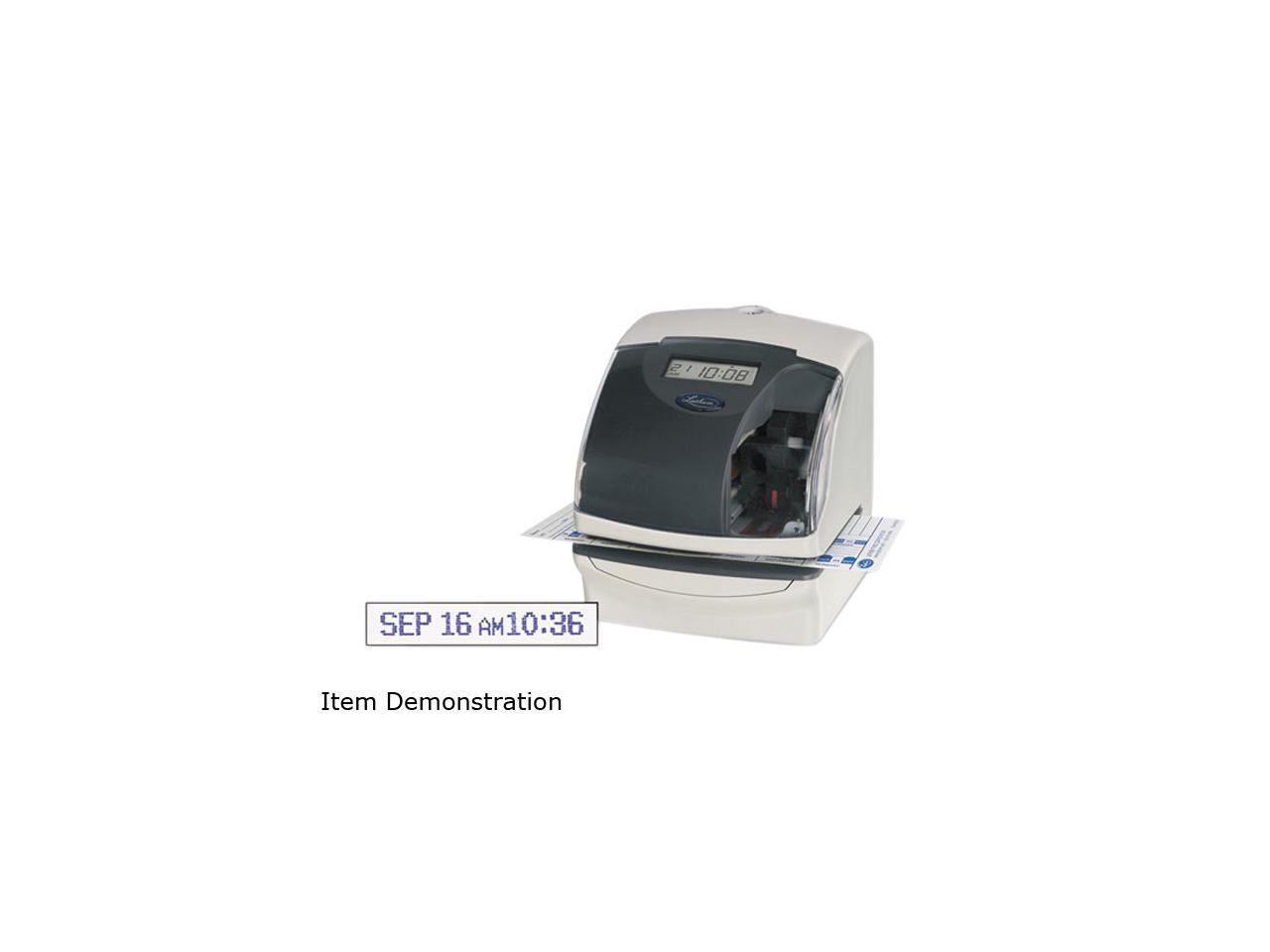 Lathem Time 5000EP 5000E Plus Electronic Time Recorder/Document Stamp ...
