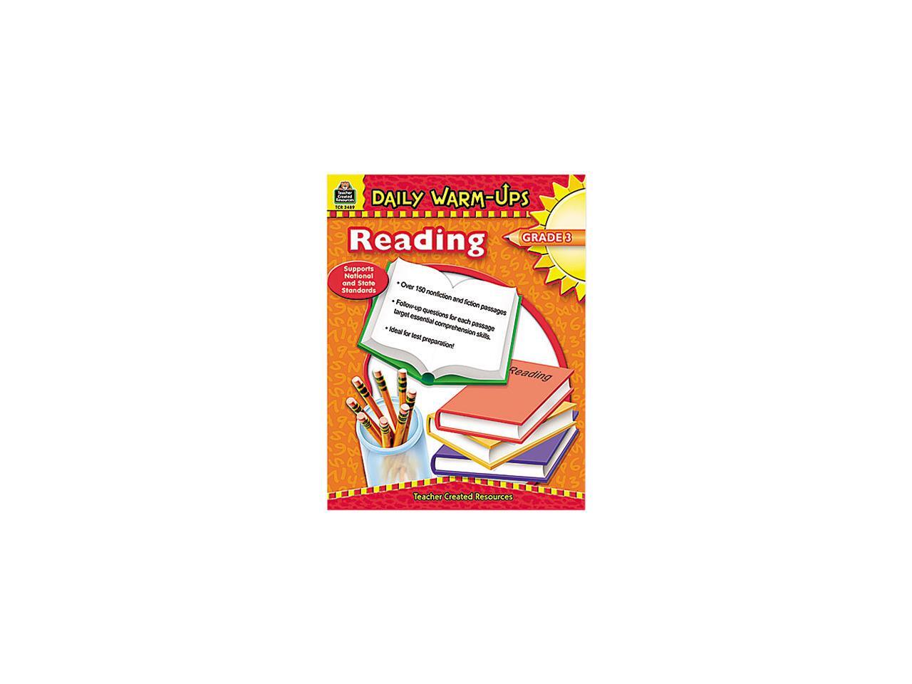 Teacher Created Resources 3489 Daily Warm-Ups: Reading, Grade 3 ...