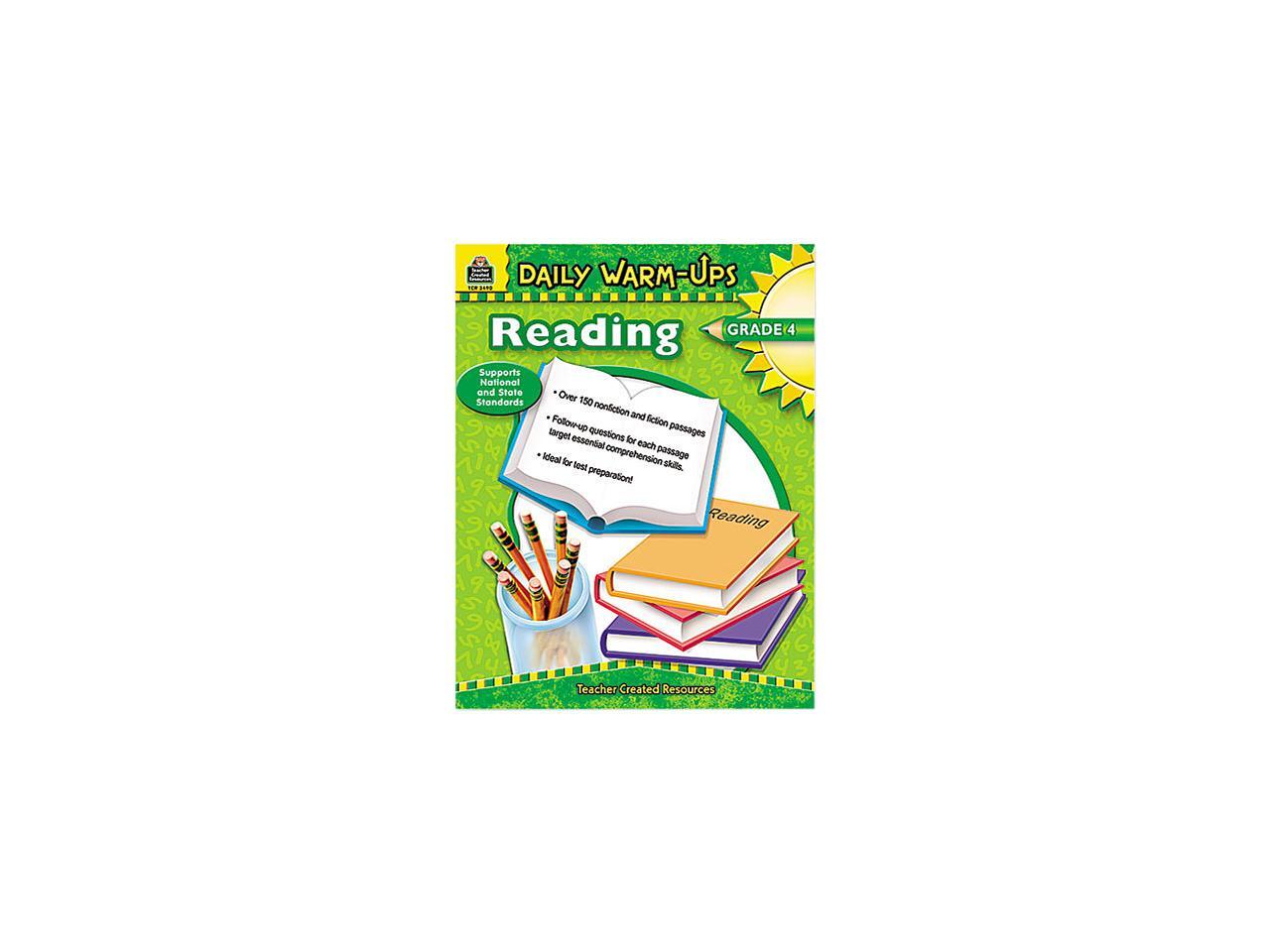 Teacher Created Resources 3490 Daily Warm-Ups: Reading, Grade 4 ...