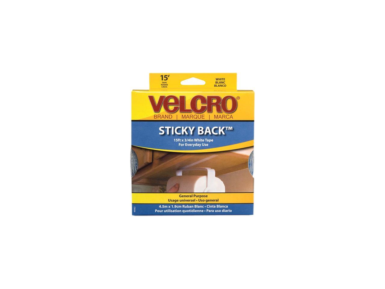 Velcro 90082 Sticky-Back Hook and Loop Fastener Tape with Dispenser, 3/ ...