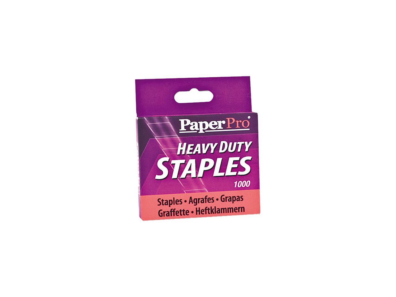 PaperPro 1913 Heavy-Duty Staples, 1/2 Inch Leg Length, 1,000/Box ...