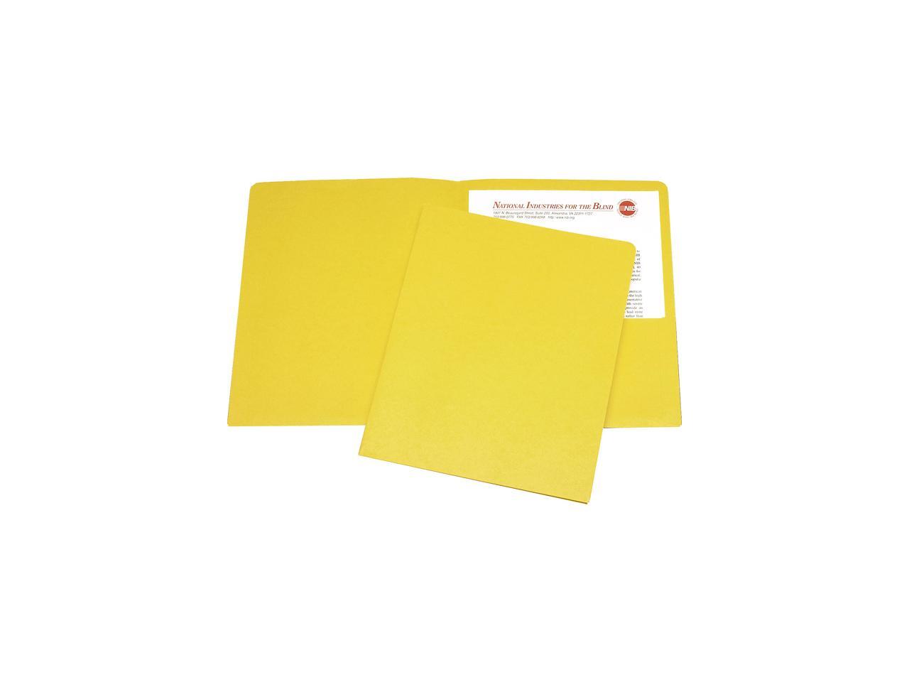 SKILCRAFT 5122414 Double Pocket Portfolio - Newegg.com