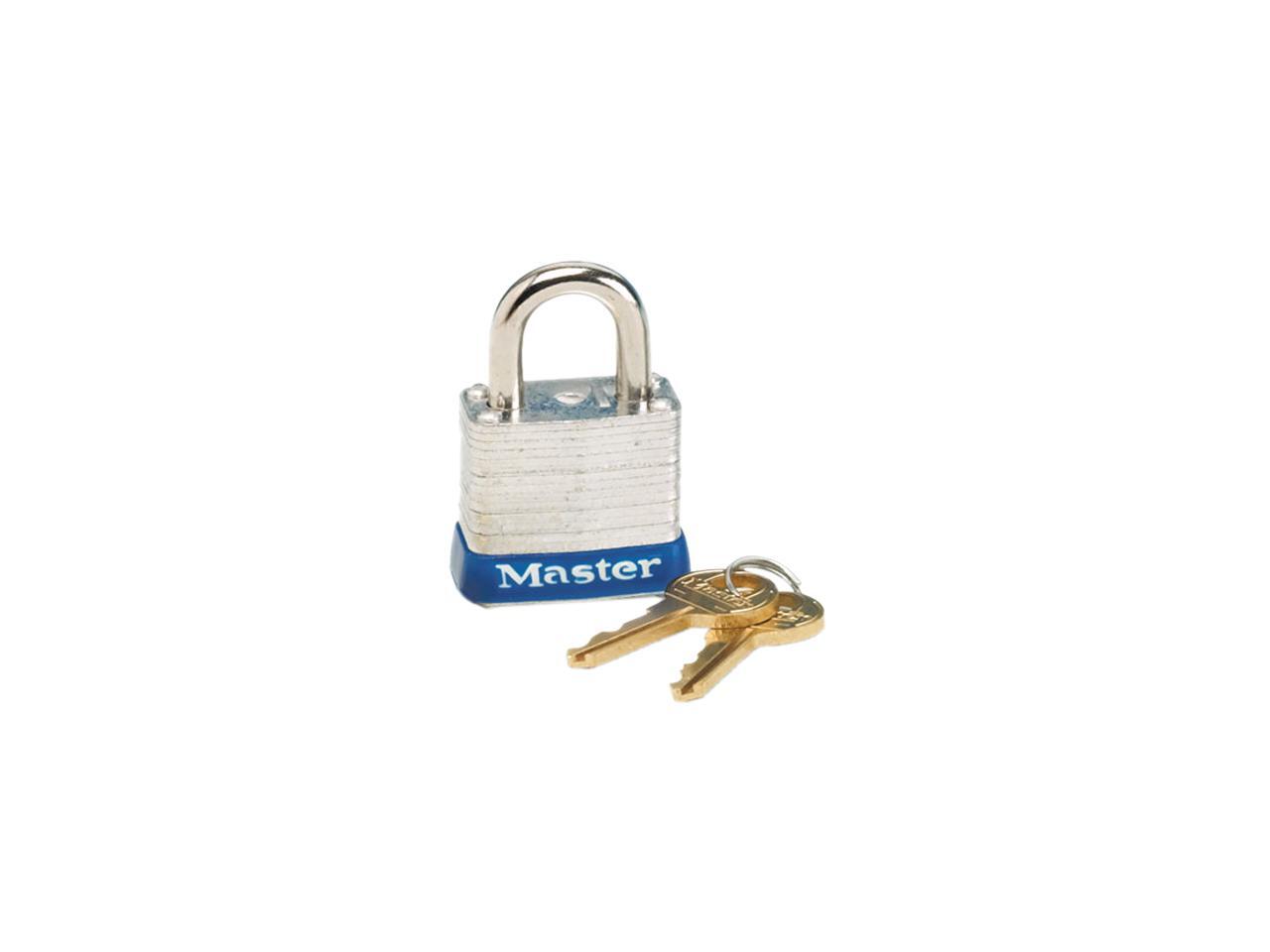 Master Lock 5D Four-Pin Tumbler Laminated Steel Lock, 2" Wide, Silver ...