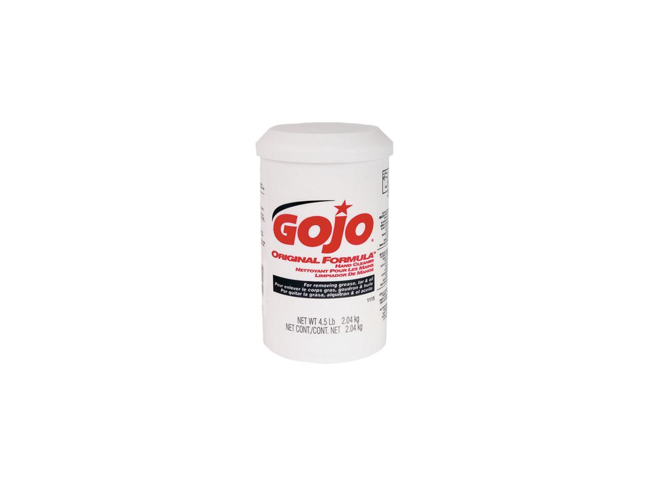 GOJO 1115 ORIGINAL FORMULA Hand Cleaner, 4.5 lb, White, 6/Carton ...
