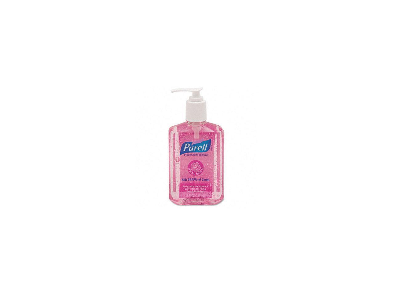 PURELL 3014-12-CMR Spring Bloom Instant Hand Sanitizer, Sweet Pea, 8-oz ...