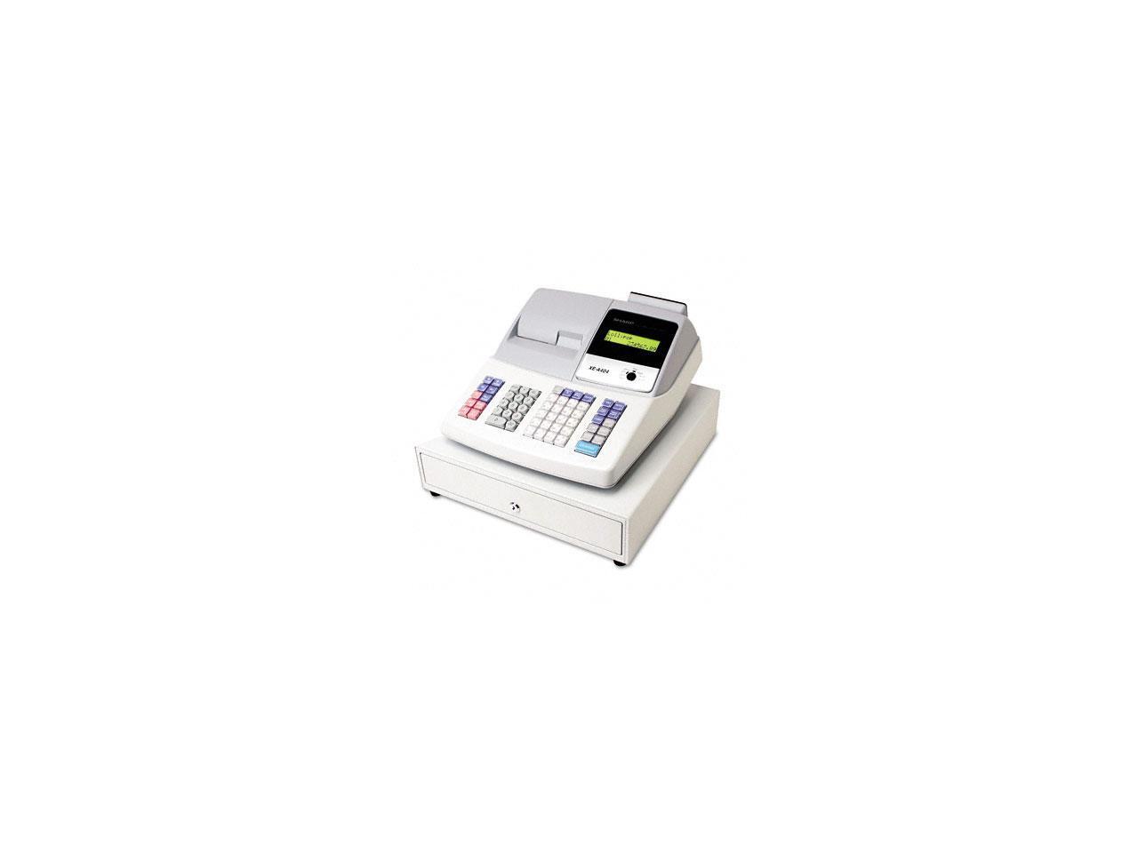 Sharp XEA404 Cash Register, Thermal Printing, Dual Roll Register Tape ...