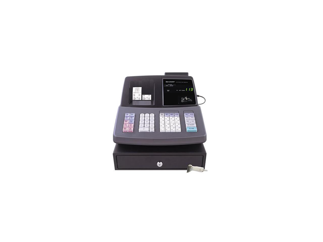 SHARP XE-A506 Cash Register, Thermal Printing, Dual Roll Register Tape ...