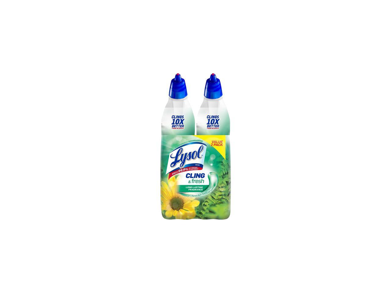 LYSOL 19200-98015 Clean & Fresh Toilet Bowl Cleaner Cling Gel, Country ...