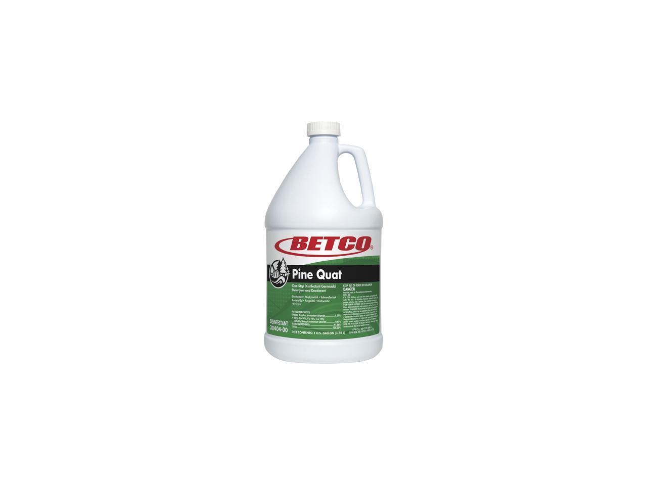 Betco 3040400 Pine Quat Disinfectant, 1 gal (128 fl oz) - Pine Scent ...