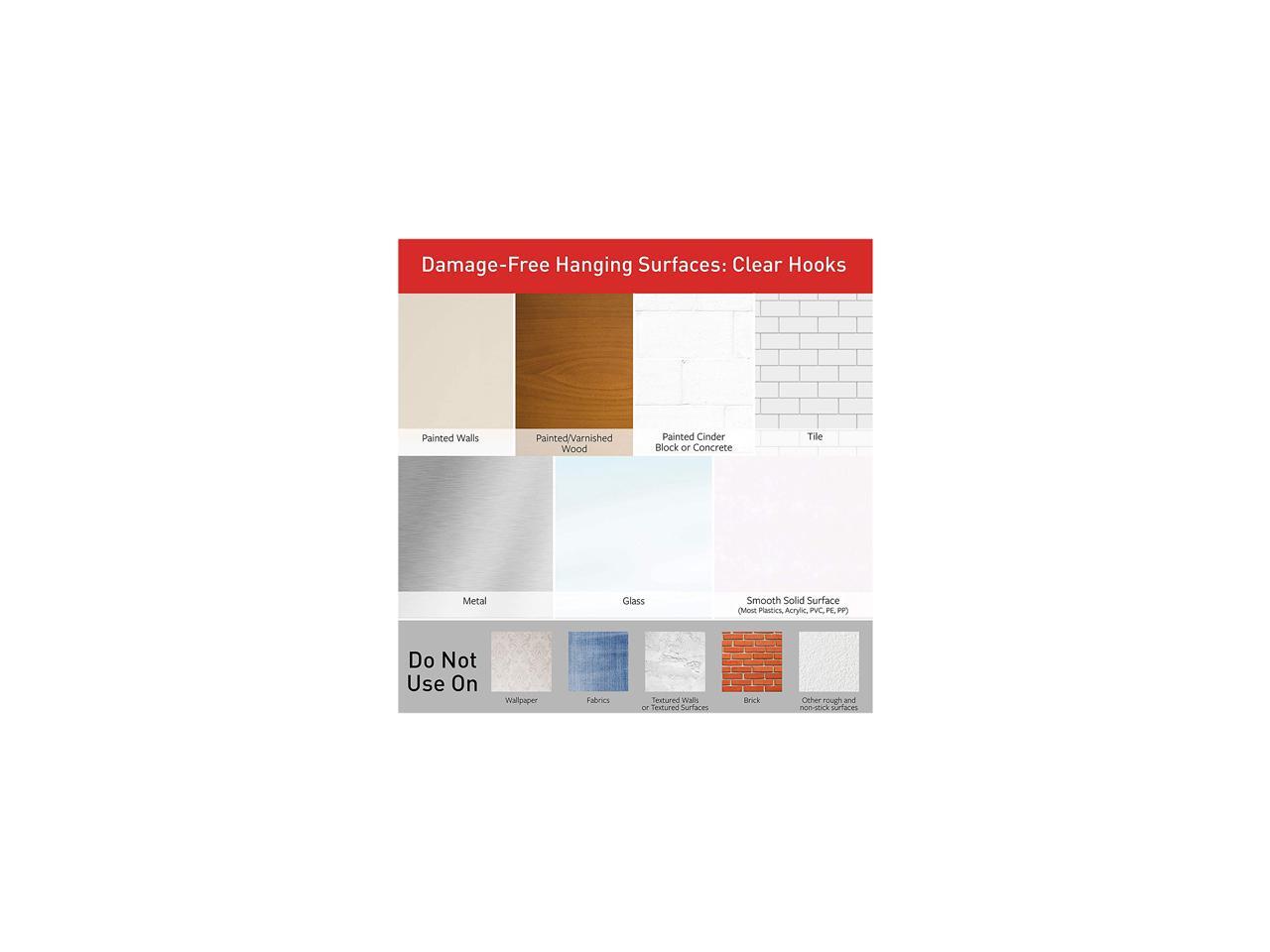 Command 17200CLR-ES Clear Assorted Refill Strips Value Pack - Newegg.com