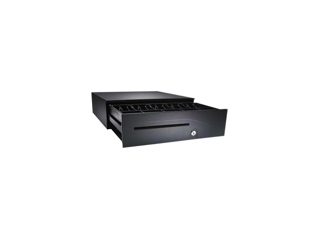 APG Series 100 Heavy Duty Cash Drawer, 16" x 16", Adjustable Dual Media ...