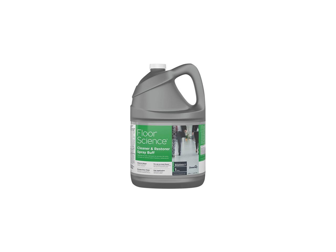 Diversey CBD540458 Floor Science Cleaner/Restorer Spray Buff, Citrus ...