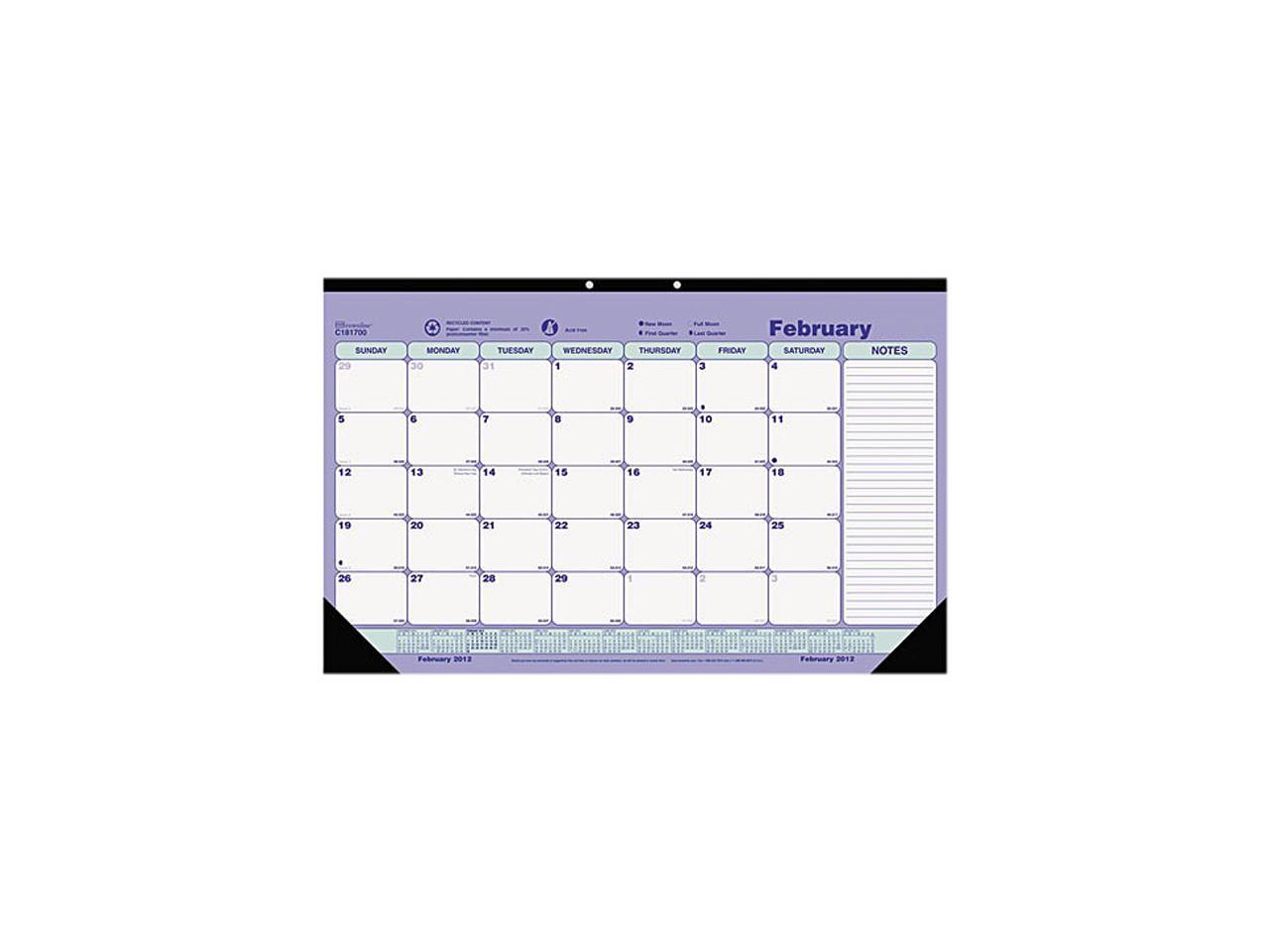 Blueline C181700 Brownline Monthly Desk Pad Calendar - Newegg.com