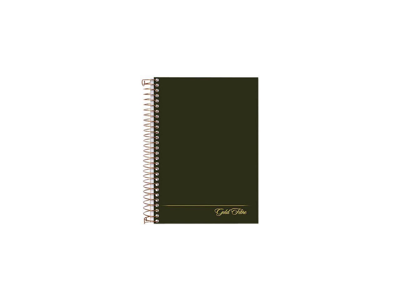 Ampad 20-801R Gold Fibre Subject Notebook, 5" x 7", College Ruled, 100 ...
