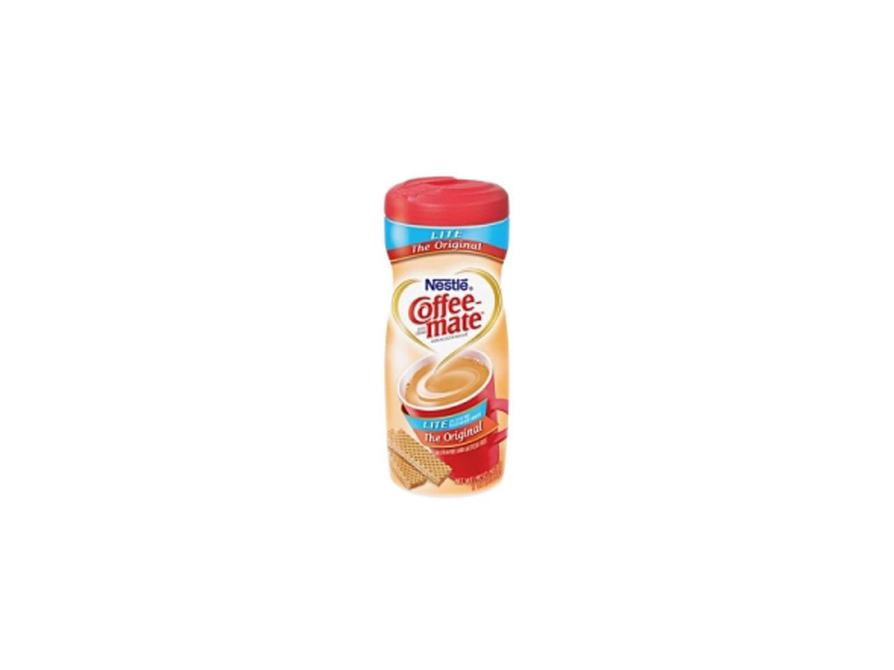 Coffee-mate 005000074185 11 oz. Canister Original Lite Powdered Creamer ...