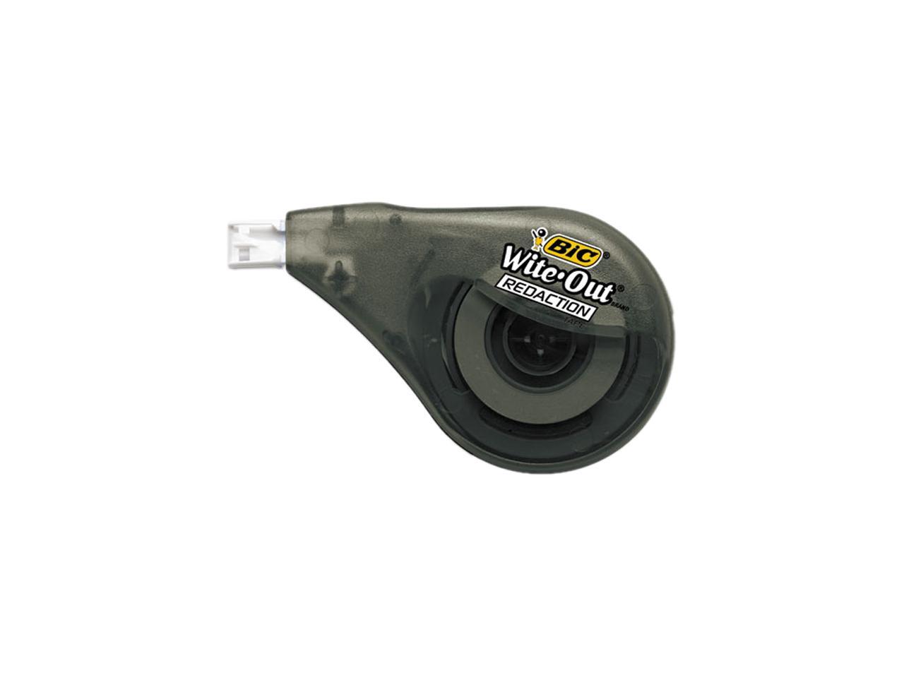 BIC WOTRDP11 Wite-out Redaction Tape, Non-refillable, 1/6" X 472 ...