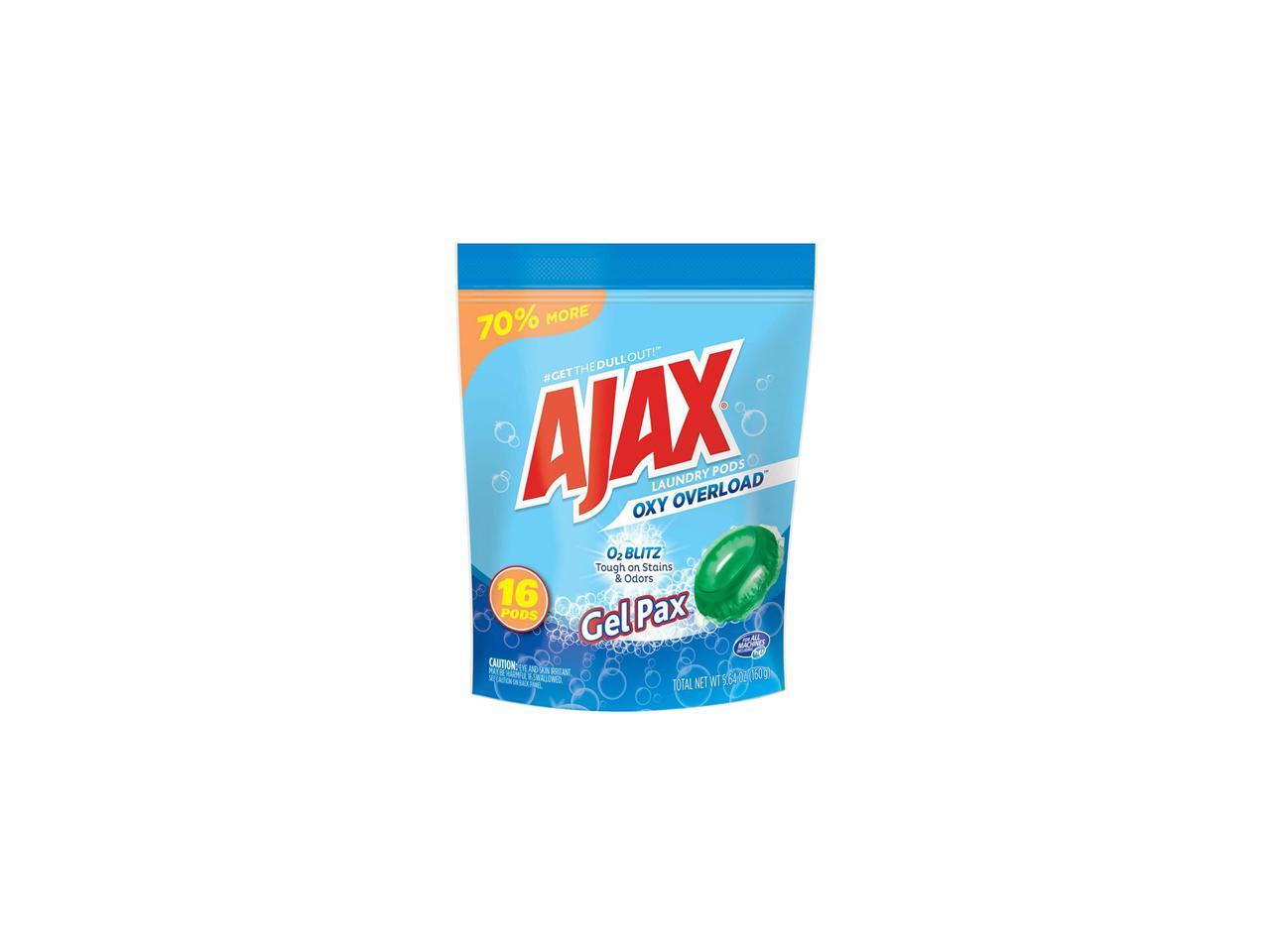 Ajax 845514048038 Oxy Overload Laundry Detergent Pods, Fresh Burst ...