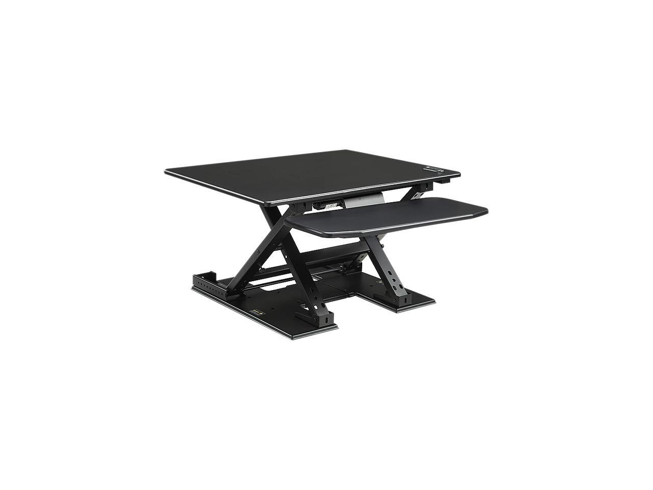 Lorell LLR99552 Electric Desk Riser - Black - Newegg.com