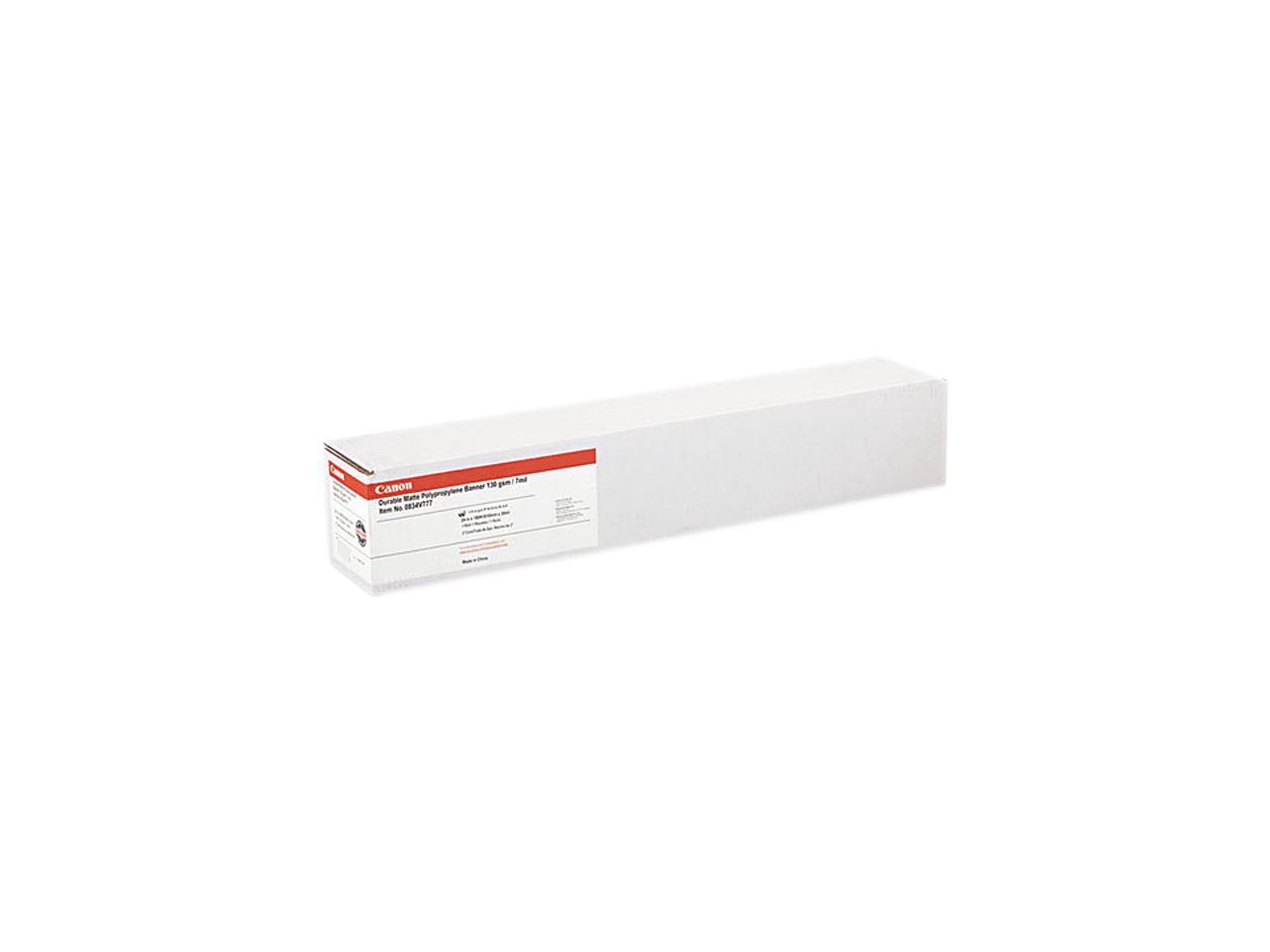 Canon USA 0834V777 Durable Matte Polypropylene Banner Paper, 24" x 100 ...