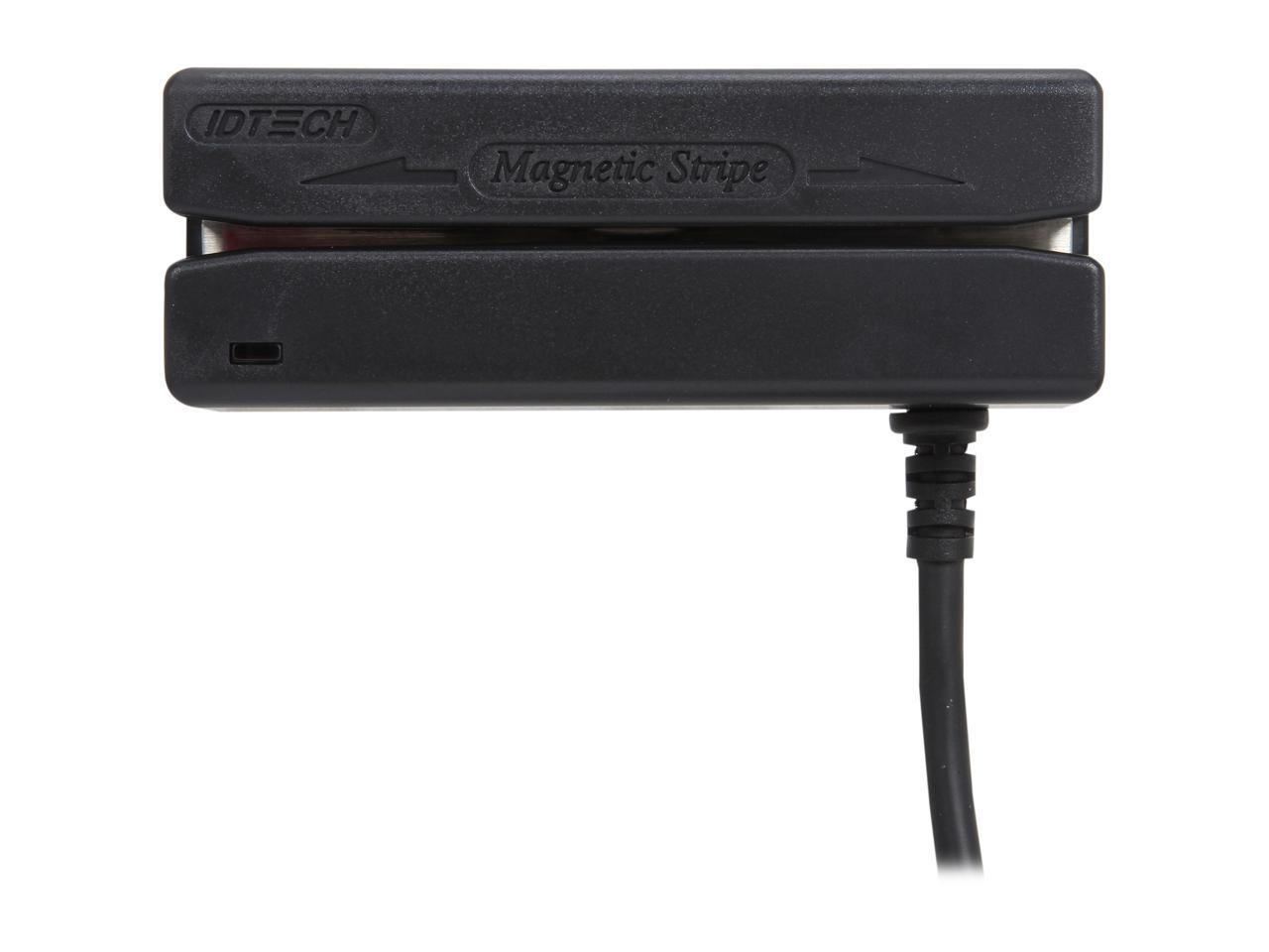 ID TECH MiniMag Intelligent IDMB-334133BM Magnetic Card Reader - Newegg.com