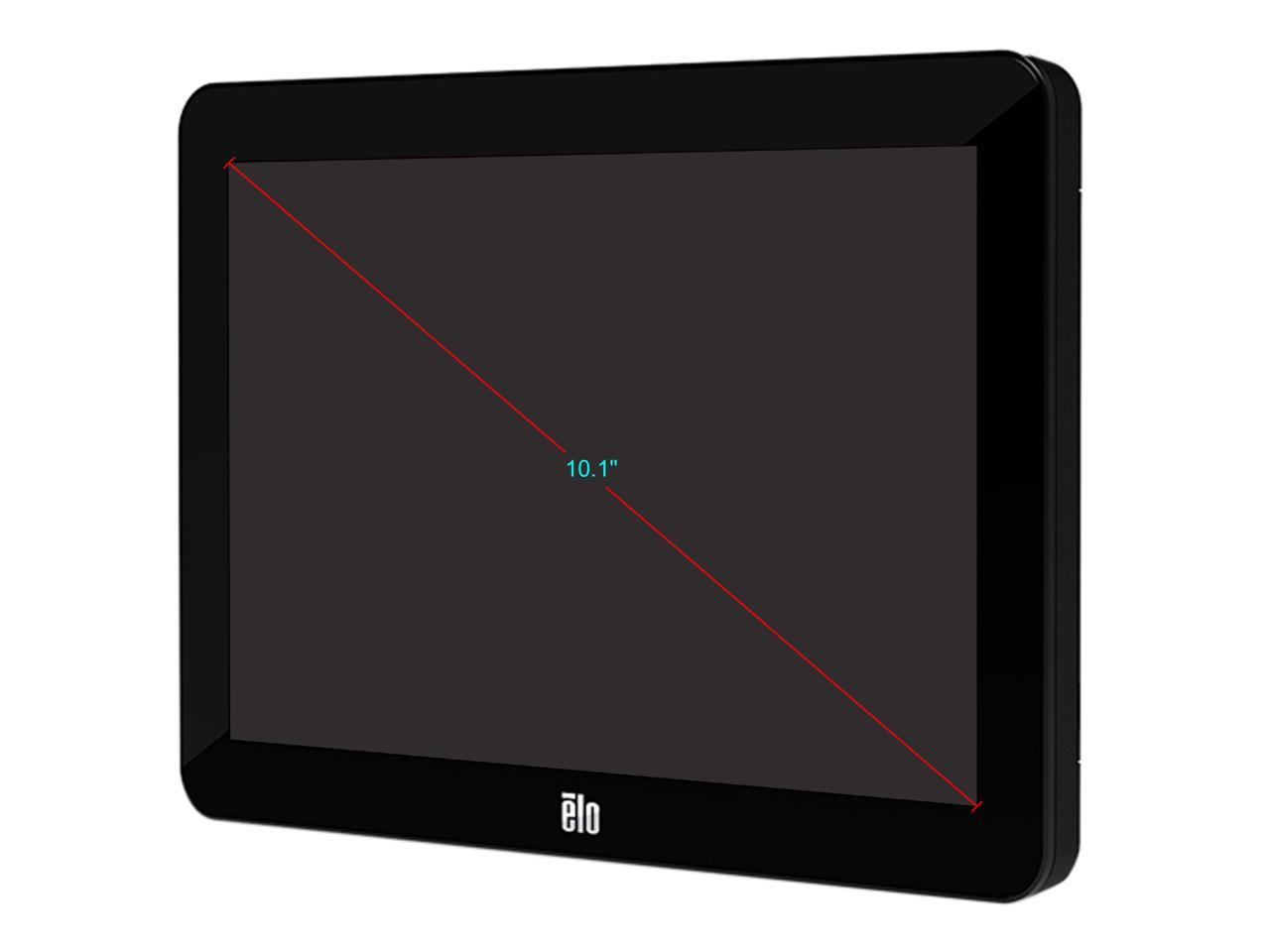 Elo Touch Solutions E155834 Black 10.1" USB Projected Capacitive Touchscreen Monitor Built-in ...