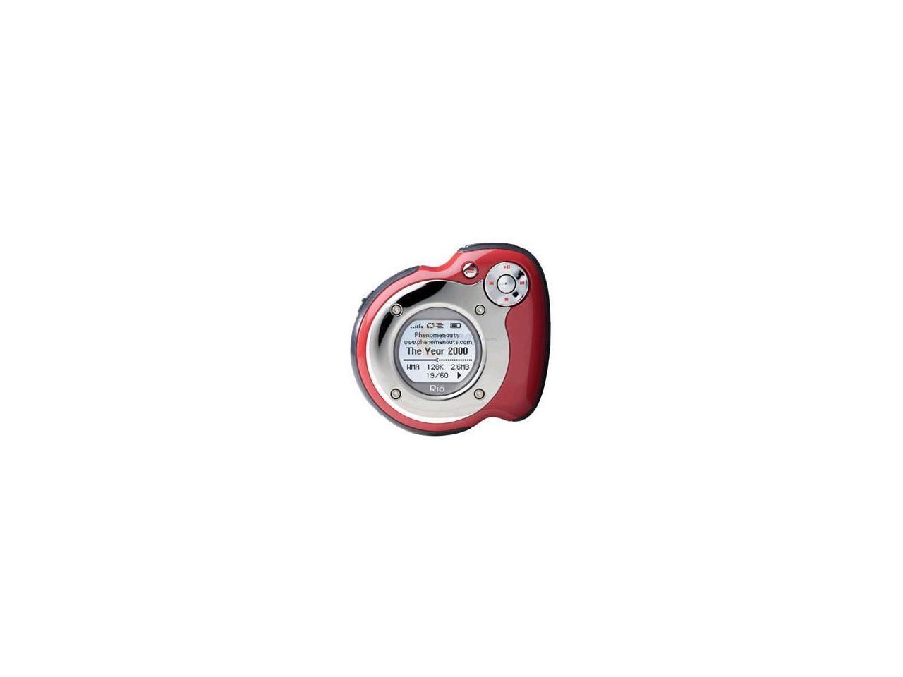 Rio Red 128MB MP3 Player Forge - Newegg.com
