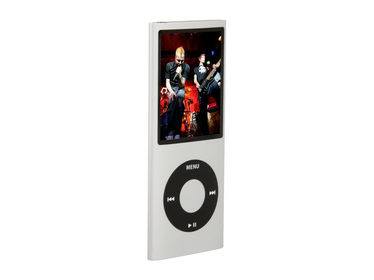 Apple iPod nano (4th Gen) 2.0" Silver 8GB MP3 / MP4 Player MB598LL/A ...