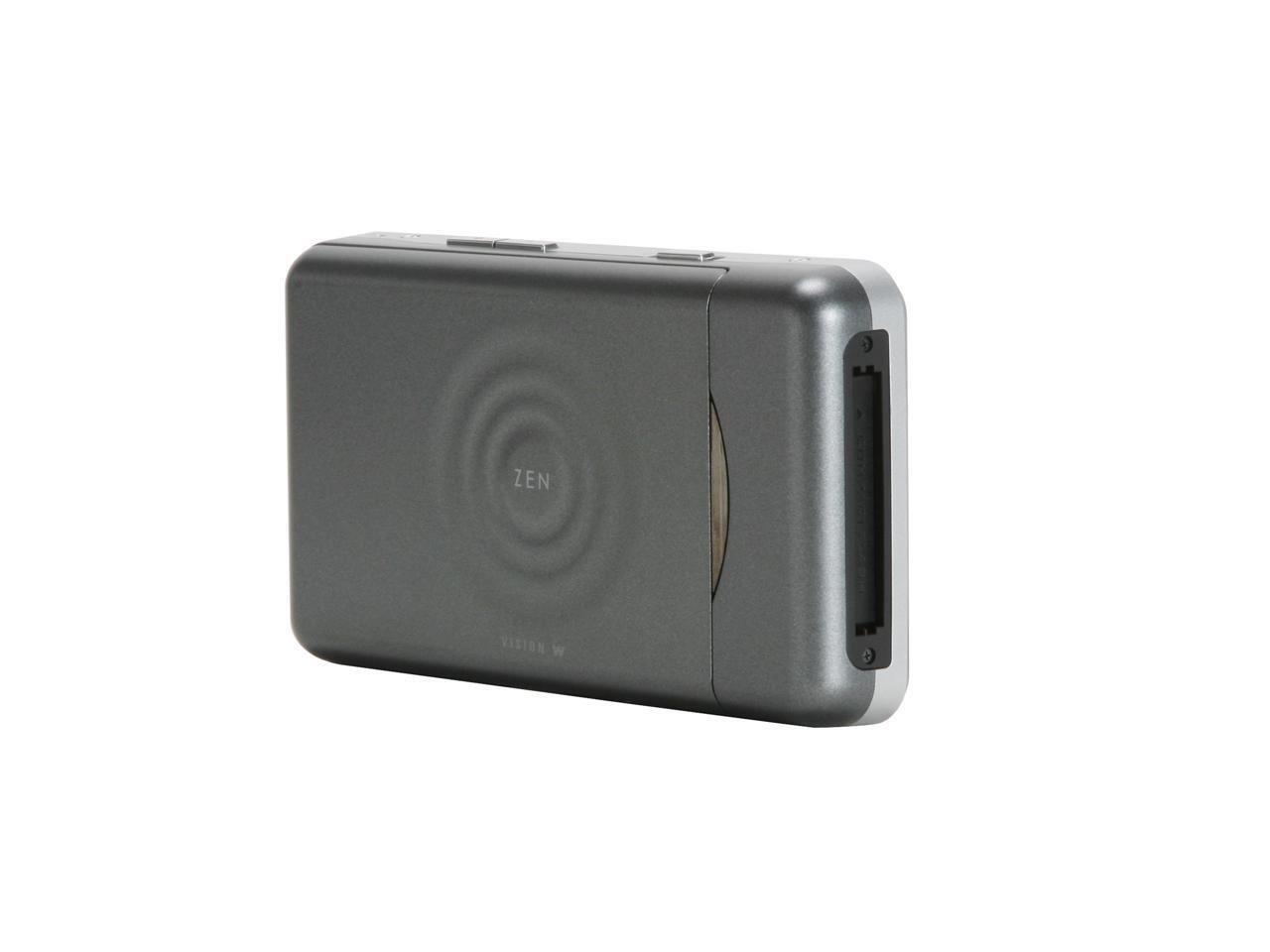 Creative ZEN Vision W 4.3" Black 60GB MP3 / MP4 Player - Newegg.com