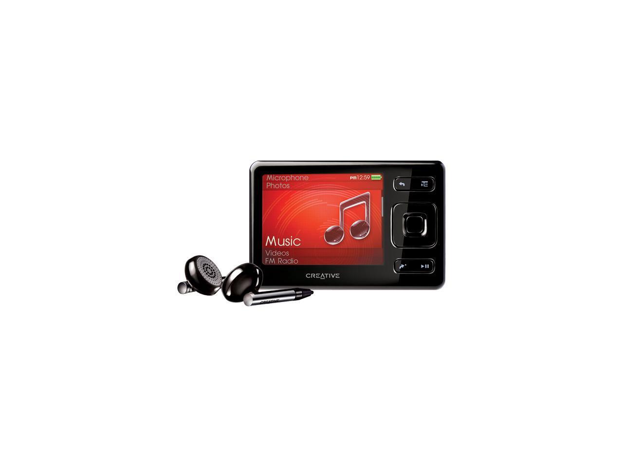 Creative ZEN 2.5" Black 2GB MP3 / MP4 Player - Newegg.com