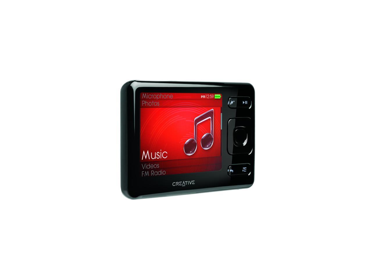 Creative ZEN 2.5" Black 32GB MP3 / MP4 Player - Newegg.com