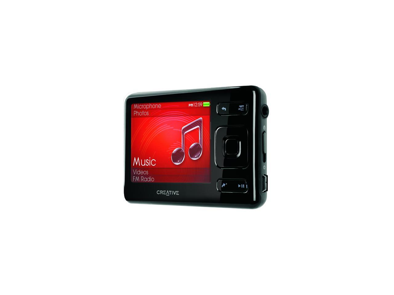 Creative ZEN 2.5" Black 32GB MP3 / MP4 Player - Newegg.com