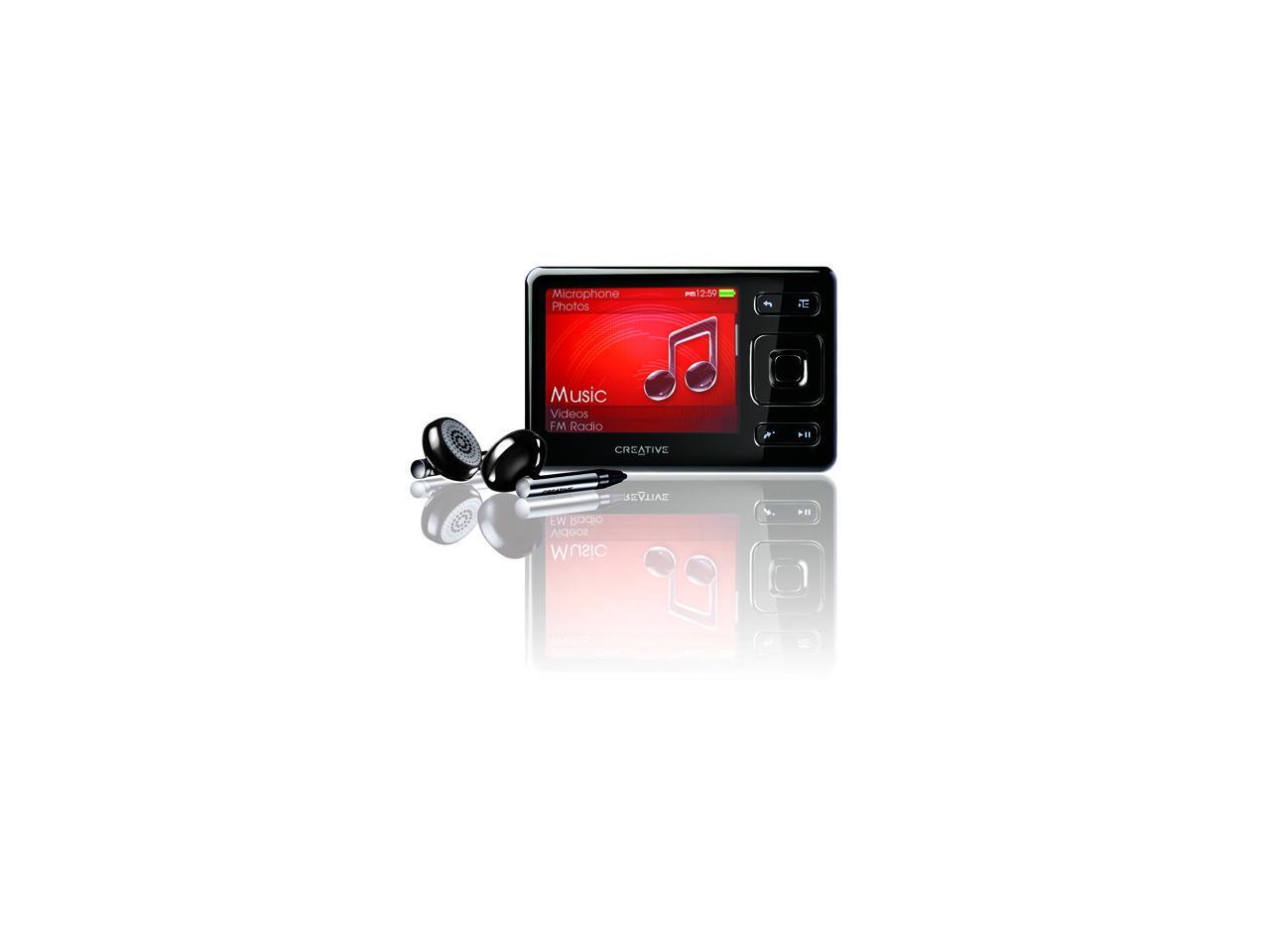 Creative ZEN 2.5" Black 32GB MP3 / MP4 Player - Newegg.com