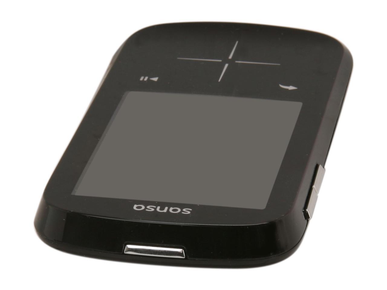 SanDisk Sansa Fuze+ 2.4" Black 16GB MP3 / MP4 Player SDMX20R-016GK-A57 ...