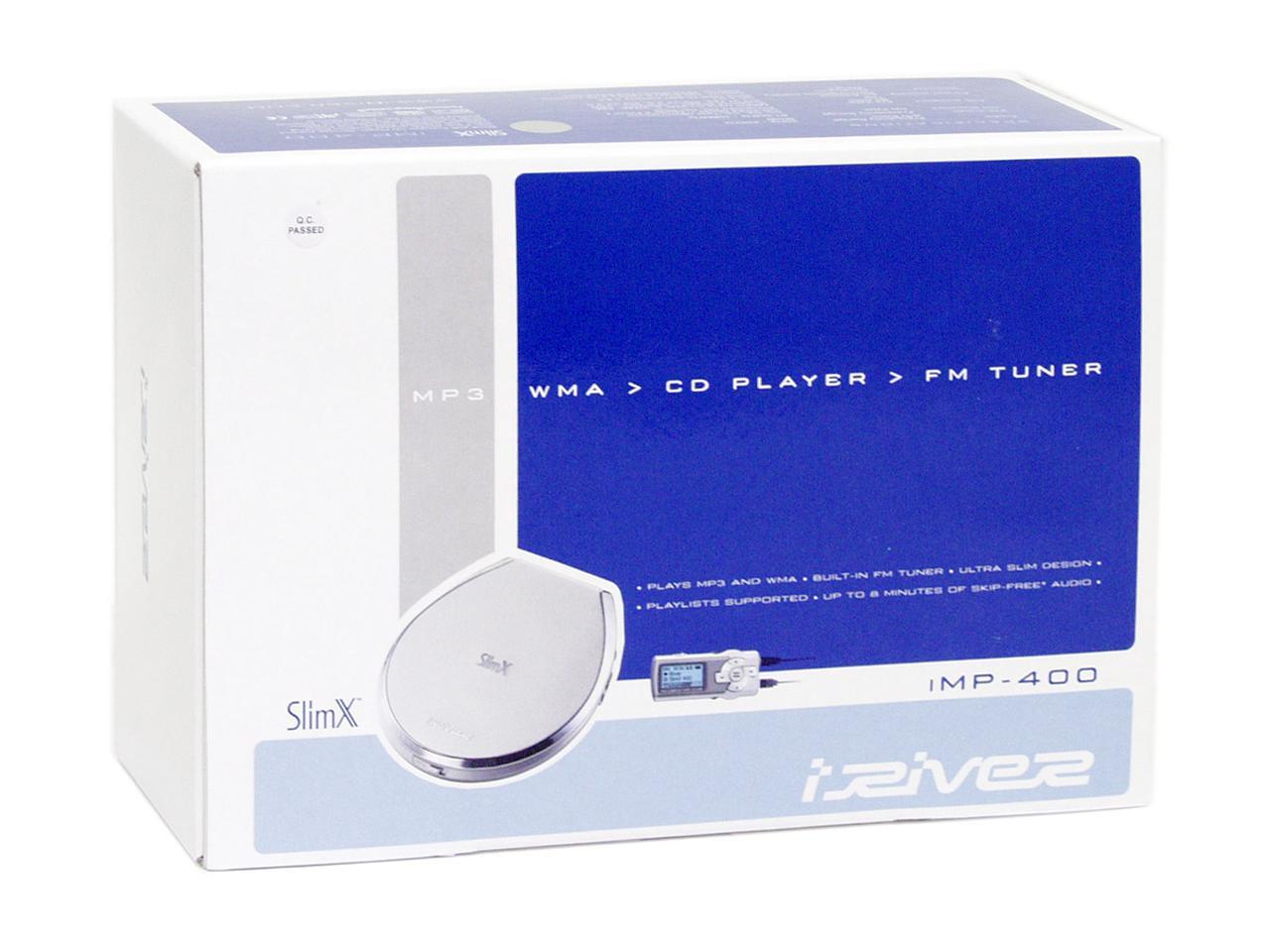 iriver Slim X Multi - Codec CD Player / FM Tuner iMP-400 - Newegg.com